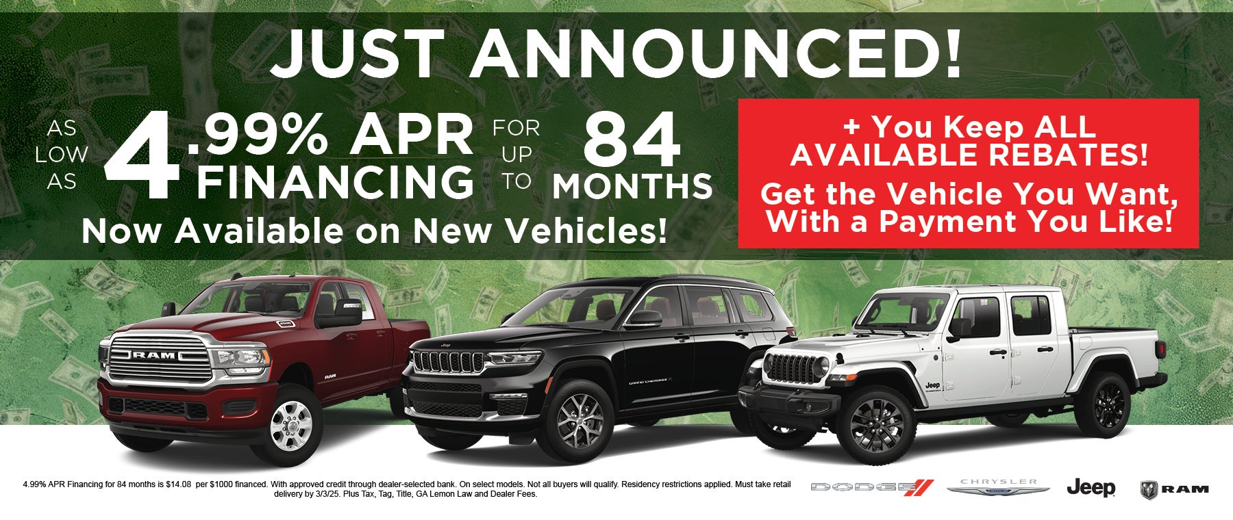 Chrysler, Dodge, Jeep, Ram Dealership in Savannah GA | Serving Savannah ...